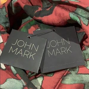 John Mark | Tops | John Mark Plus Mixed Print Button Front | Poshmark